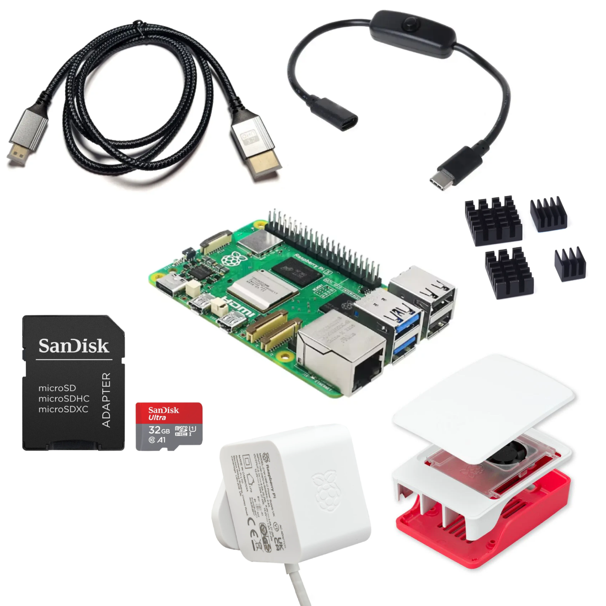 Raspberry Pi 5 4GB Model B Starter Kit - Beginners Collection – Zaitronics