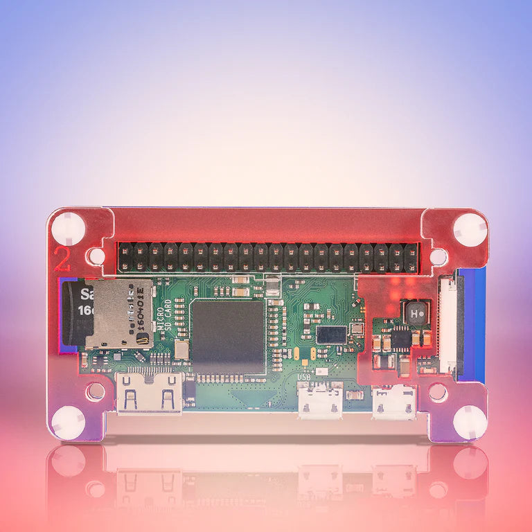 Pimoroni Pibow Zero W Case For RP Pi Zero W – Zaitronics