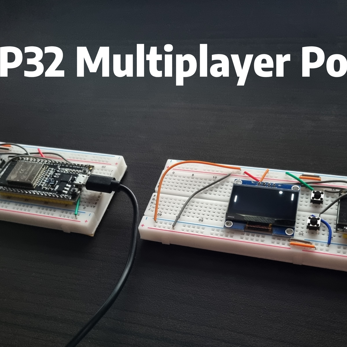 Using Esp32 Communication For A Multiplayer Pong Game Using Wifi Udp Zaitronics