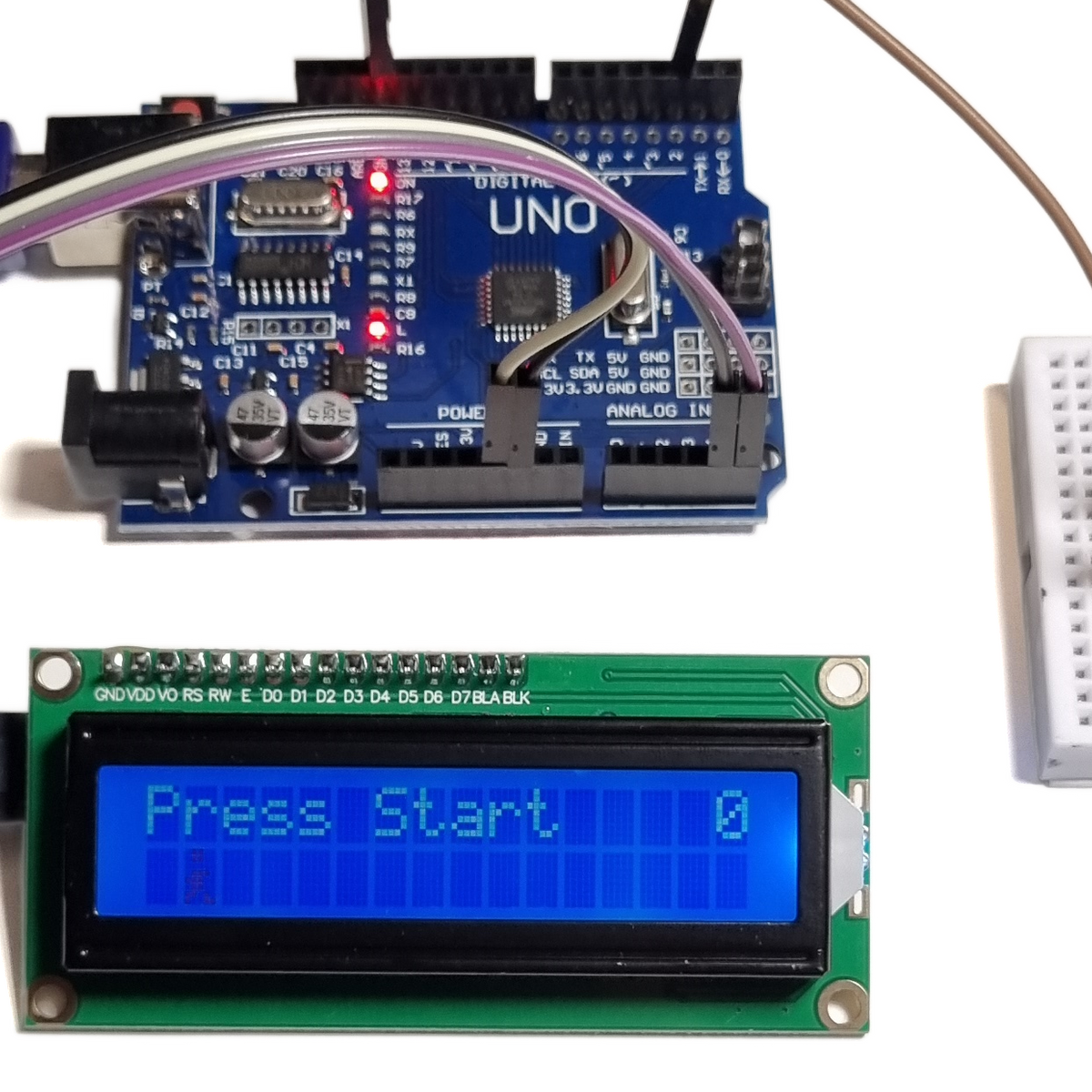 How To Build And Play Jumpman A Fun Arduino Lcd Game With I2c Interfa