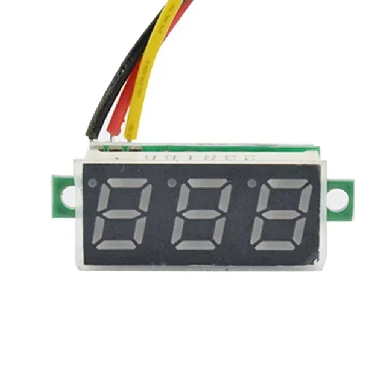 DC 0-100V 0.28" LED Voltmeter Display Panel – Zaitronics