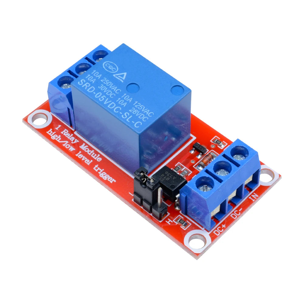 5V 1 Channel Relay Module Australia | Optocoupler 10A Arduino – Zaitronics