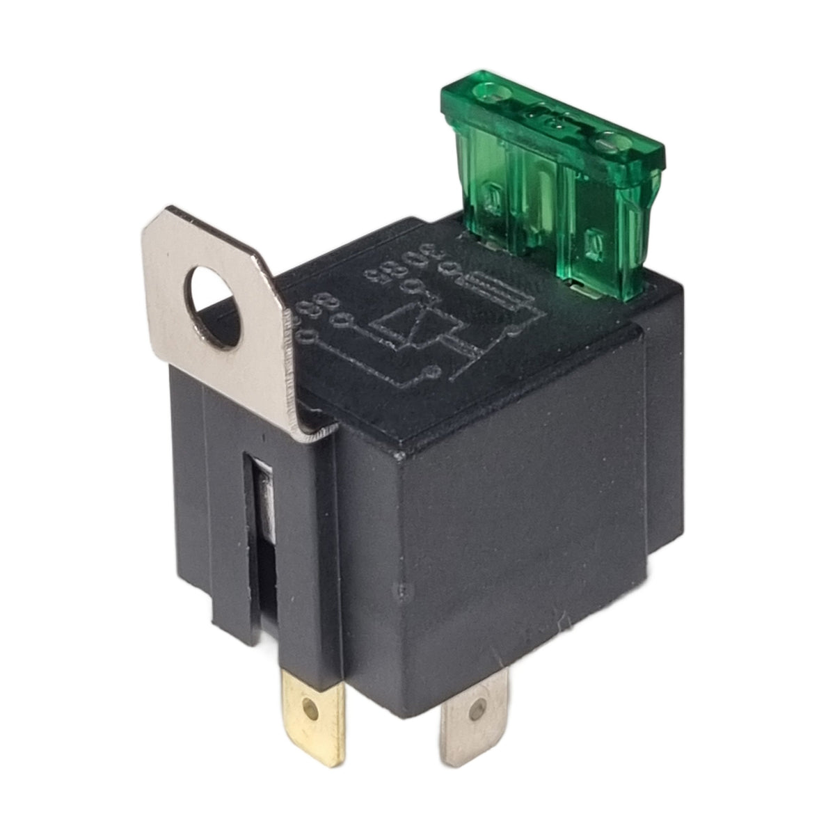 4-Pin Fused Automotive Relay SPDT - 12V 30A – Zaitronics