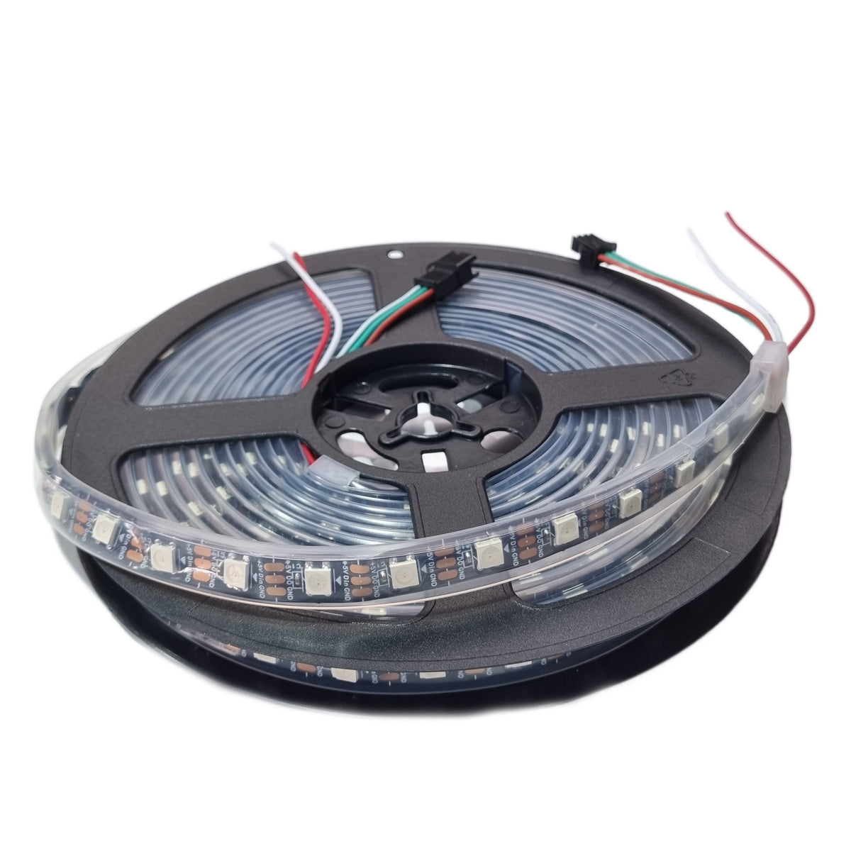 WS2812B LED Strip Australia | Black PCB 5M 60 LEDs/m IP67 – Zaitronics