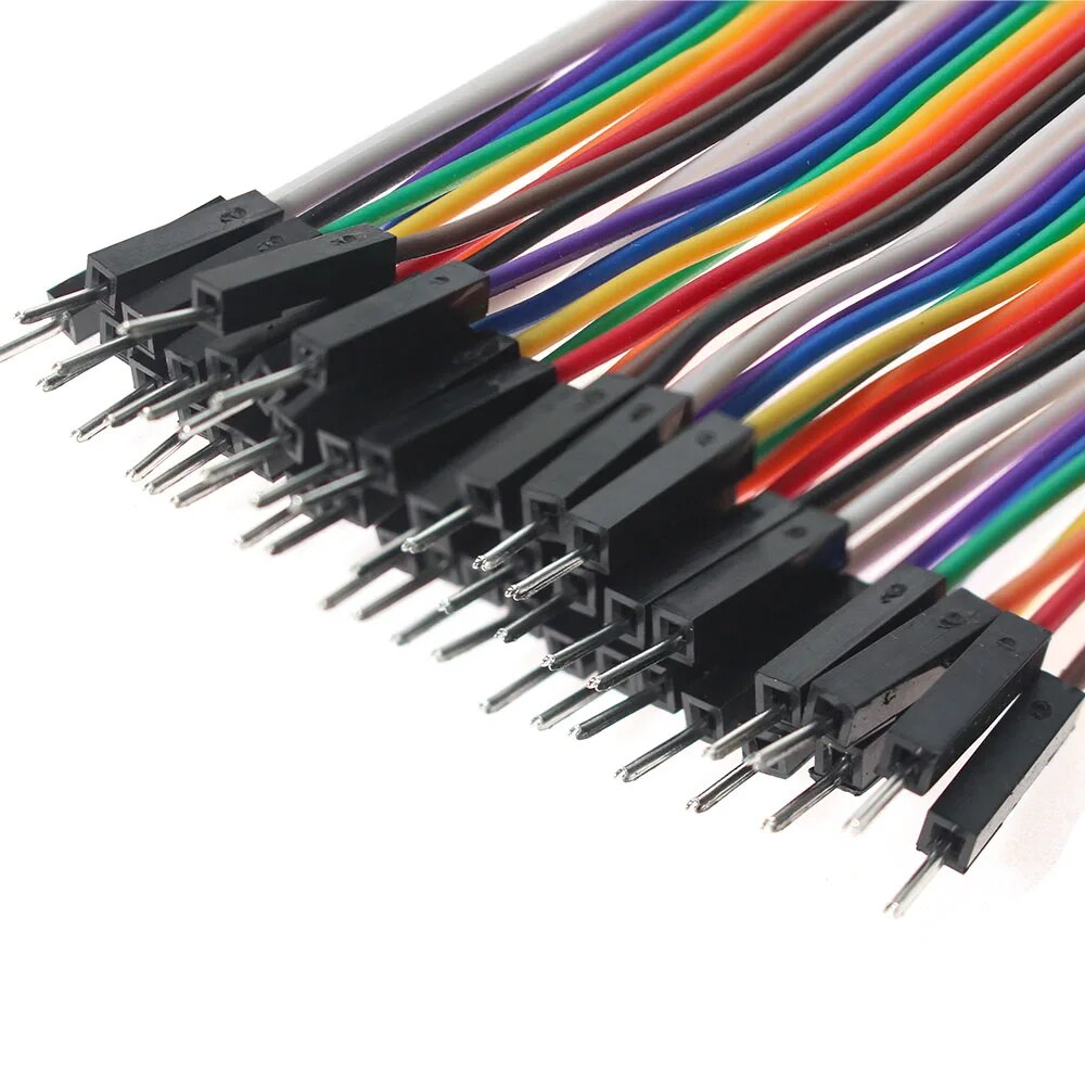 Jumper Wire 20CM Male to Male (40PCS) – Zaitronics