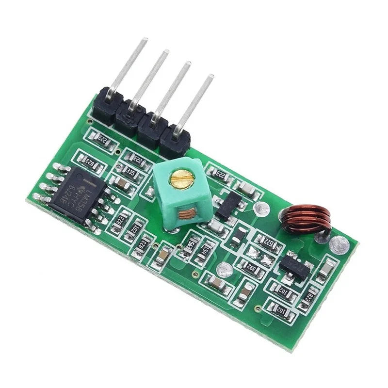433MHz RF Wireless Transmitter & Receiver Kit FS1000A – Zaitronics