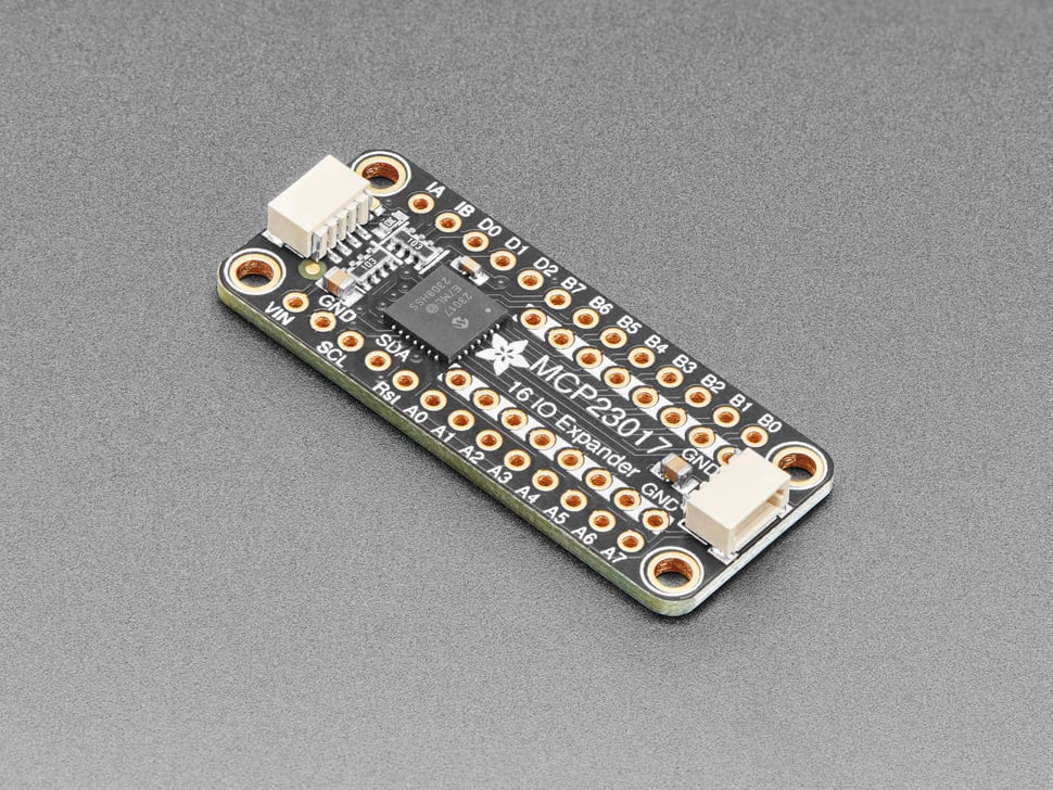 Adafruit MCP23017 I2C GPIO Expander Breakout - STEMMA QT / Qwiic ...