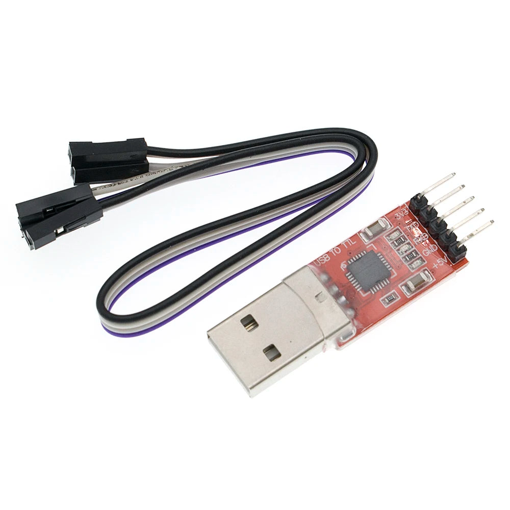 CP2102 USB to TTL Serial UART 5PIN Converter Adapter – Zaitronics