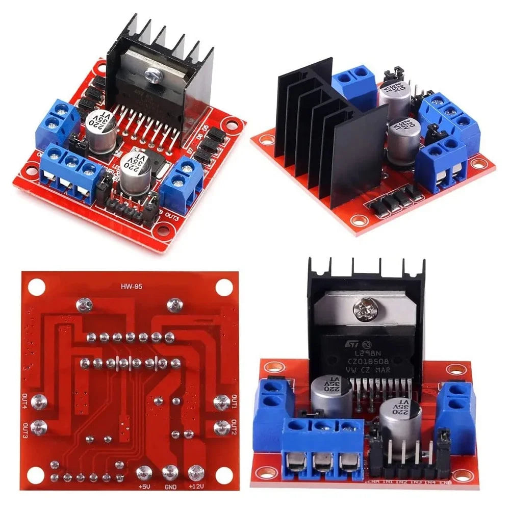 L298N Dual H Bridge Stepper Motor Driver – Zaitronics
