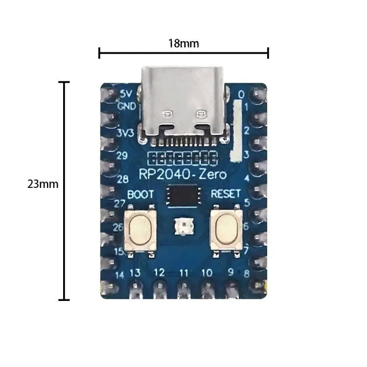 Raspberry Pi RP2040-Zero Microcontroller – Zaitronics