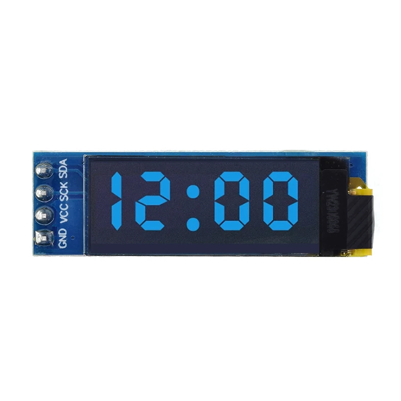 Blue OLED Display Australia | 0.91" 128x32 SSD1306 I2C Screen – Zaitronics