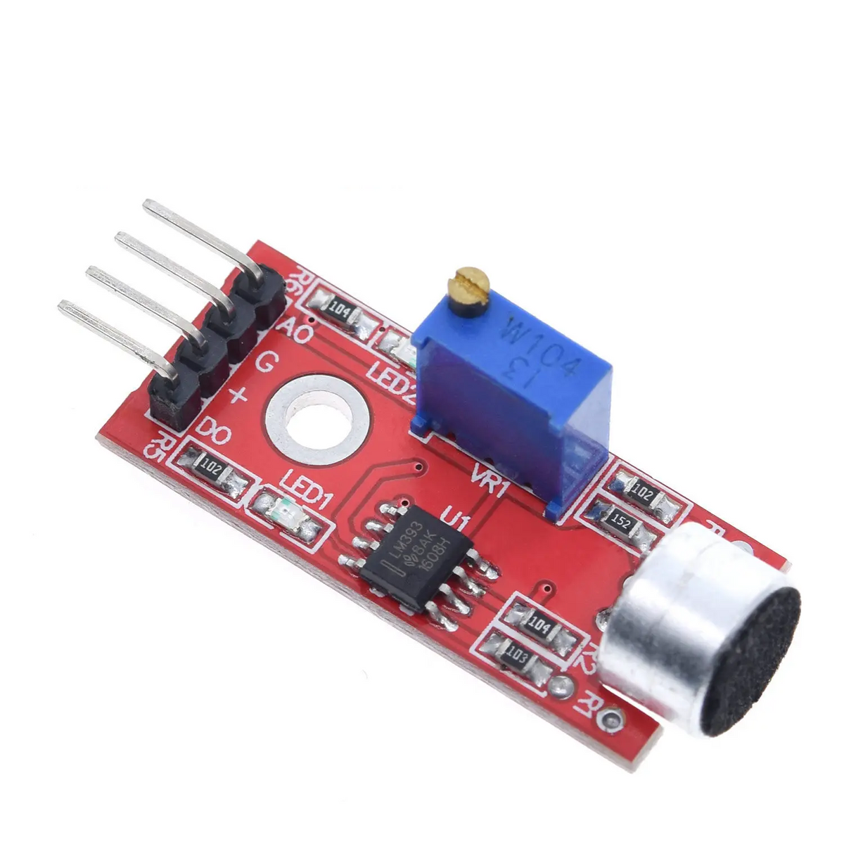 Microphone Sensor Sound Detection AVR – Zaitronics