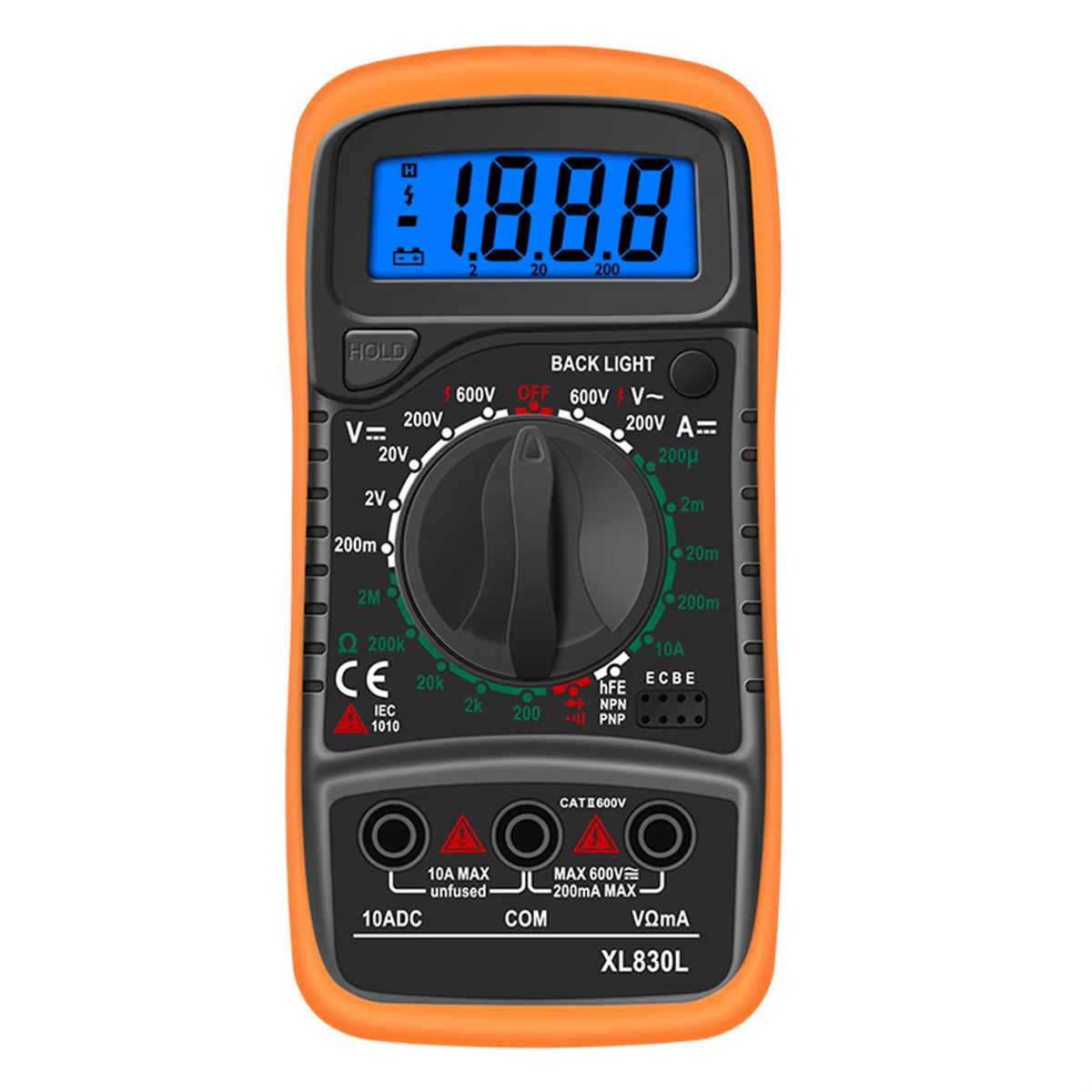 Digital LCD Multimeter Australia | Voltage Current Resistance Tester ...