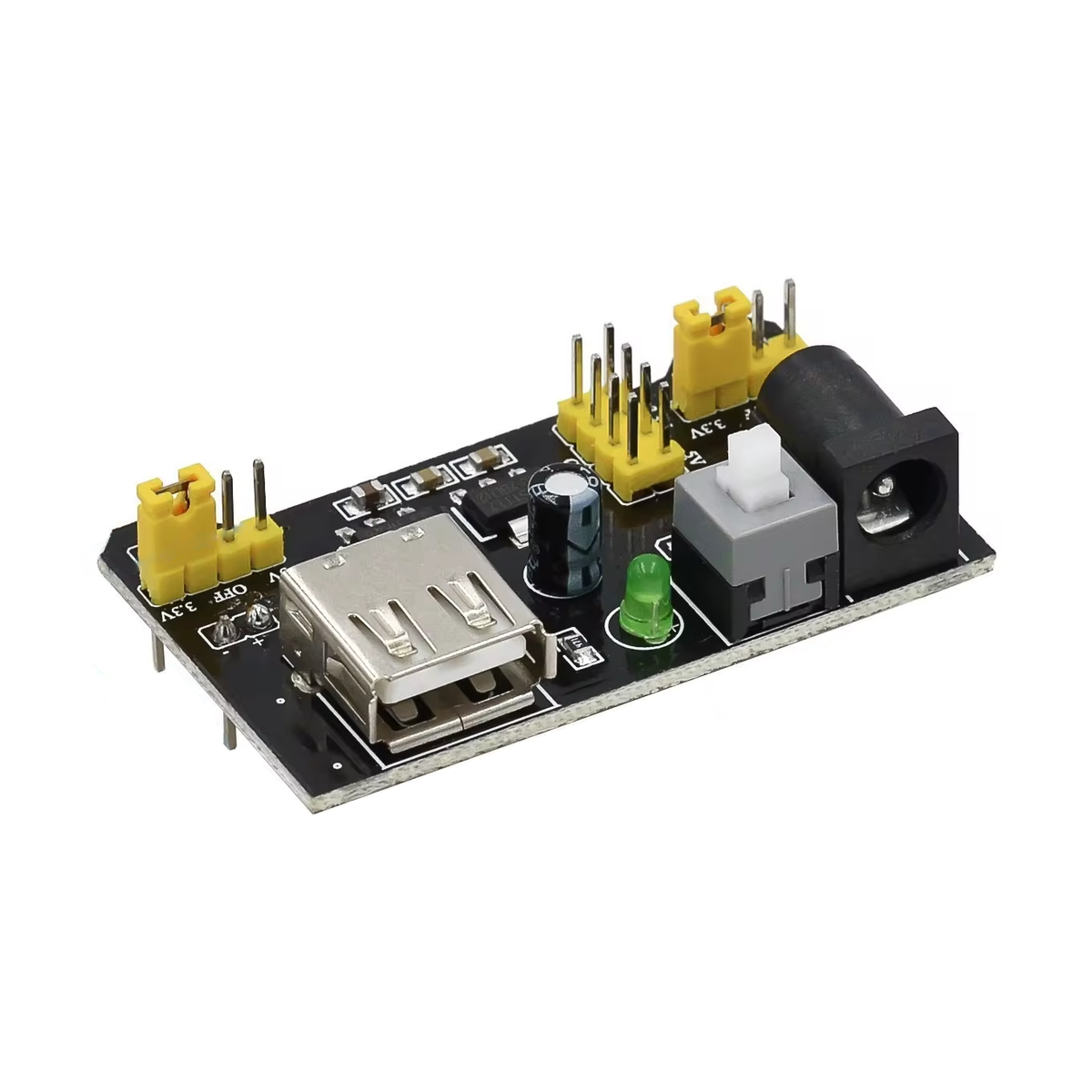 MB102 Breadboard Power Supply Module - 3.3V / 5V – Zaitronics